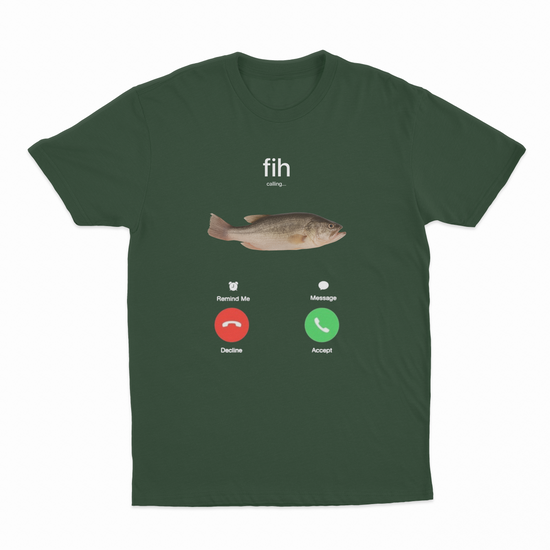 Fih Phone Call T-Shirt | Surreal Fish Tee | Illegal Shirts