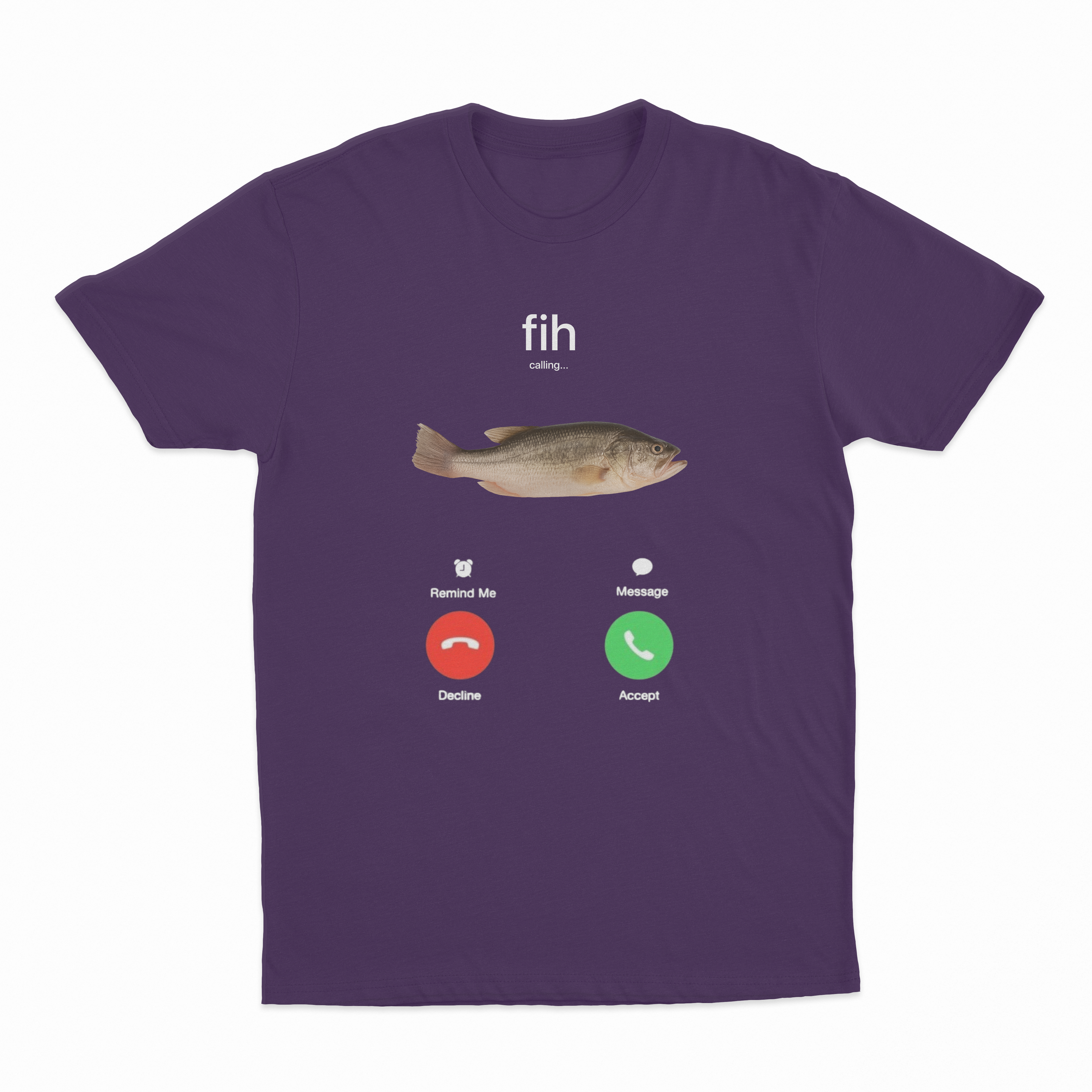 Fih Phone Call T-Shirt | Surreal Fish Tee | Illegal Shirts
