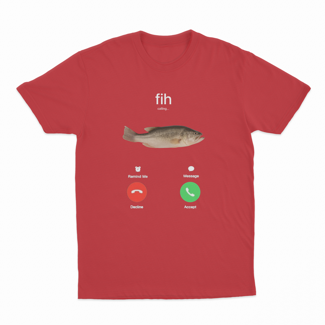 Fih Phone Call T-Shirt | Surreal Fish Tee | Illegal Shirts