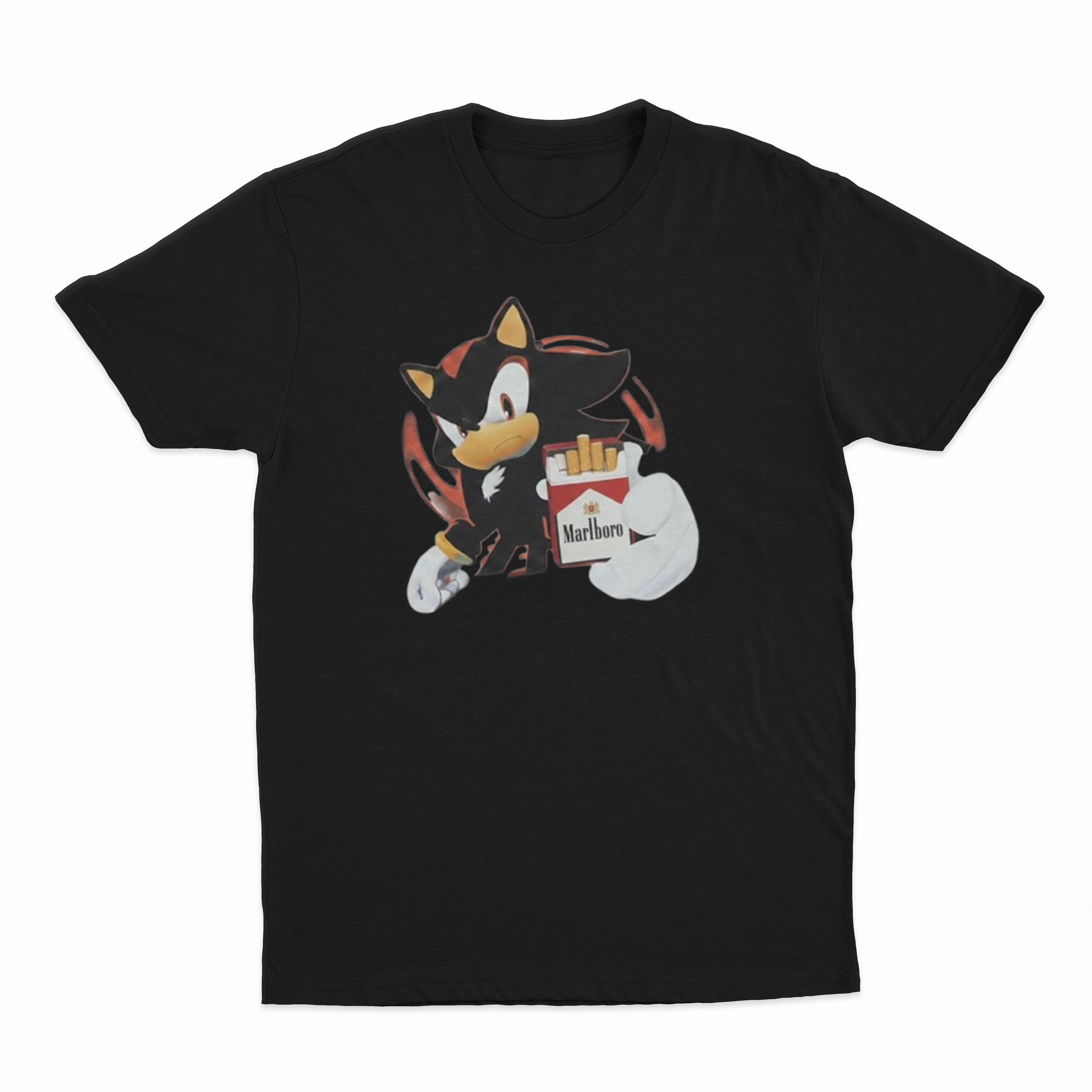 Shadow the Hedgehog Marlboro Red T-Shirt – Illegal Shirts